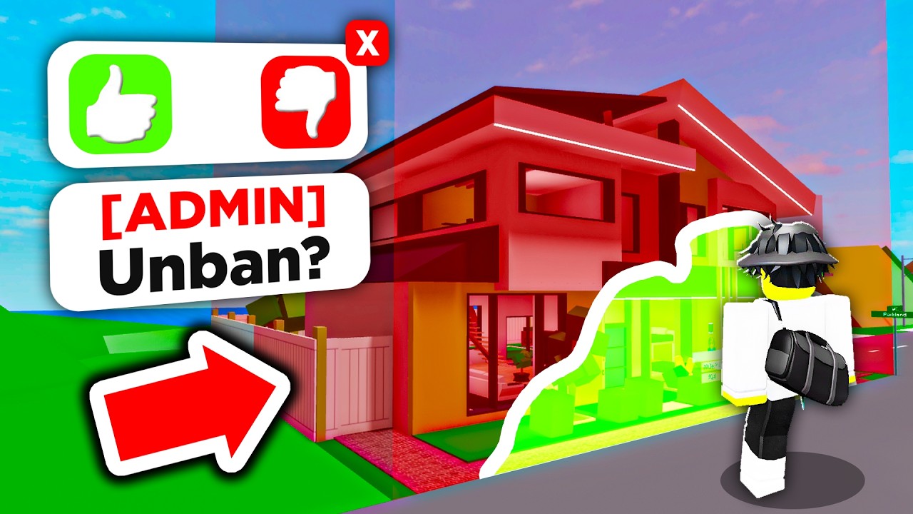 HOW TO GET UNBANNED FROM ANY HOUSE IN BROOKHAVEN.. - YouTube
