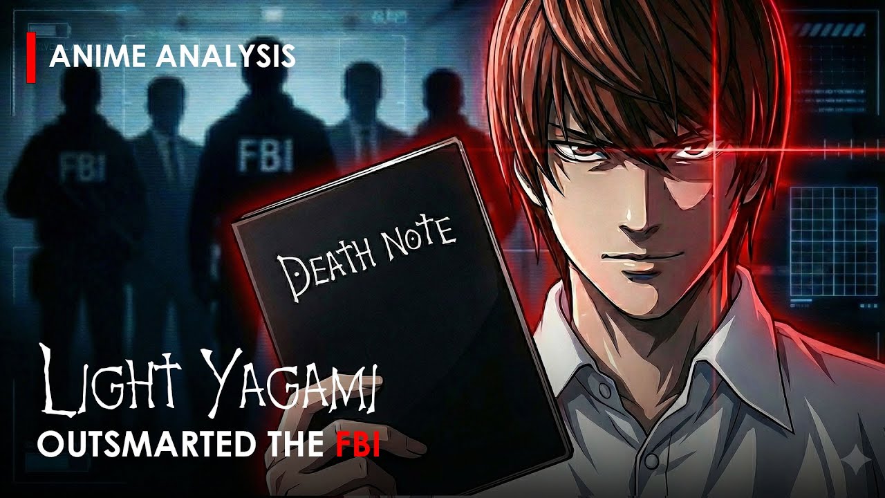 How Light Yagami Outsmarted the FBI Before They Even Moved | Death Note ...