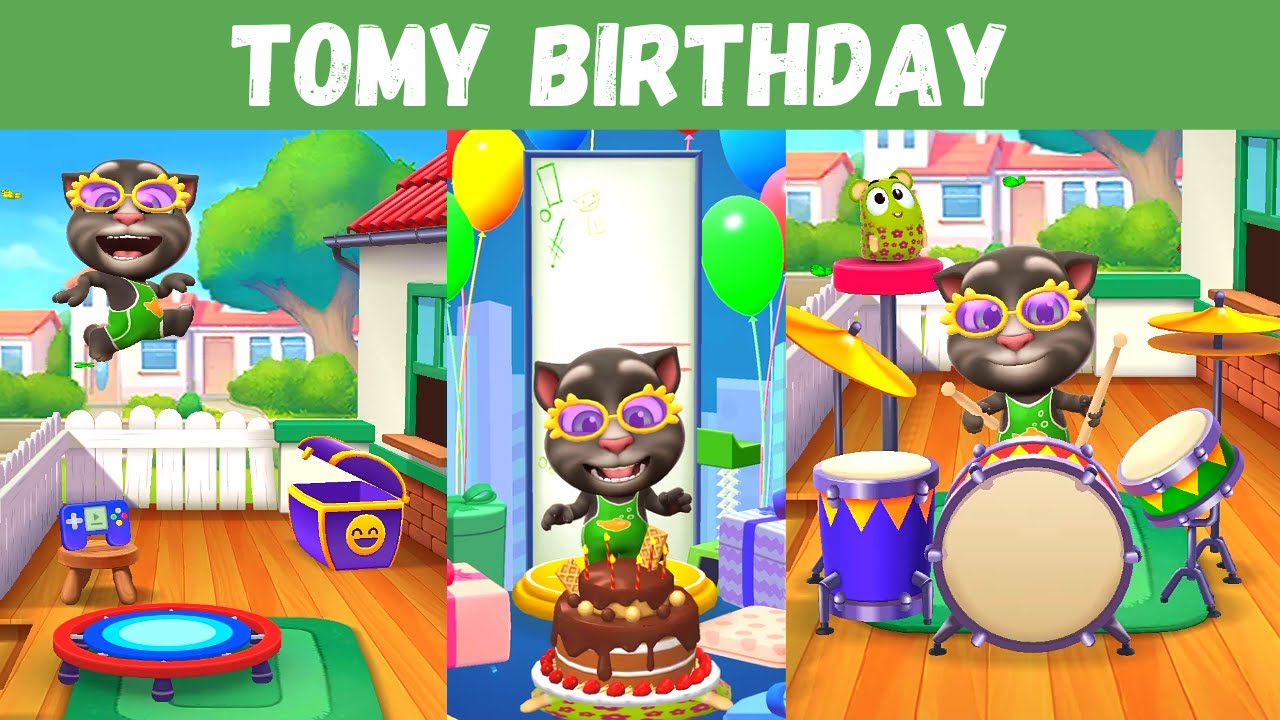 Tomy size Increase Today | Tom Celebrate 🥳 His Birthday 🎂🎉🎉 - YouTube