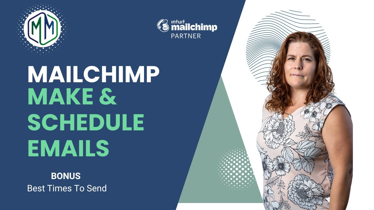 How To Make An Email & Schedule It In Mailchimp - YouTube