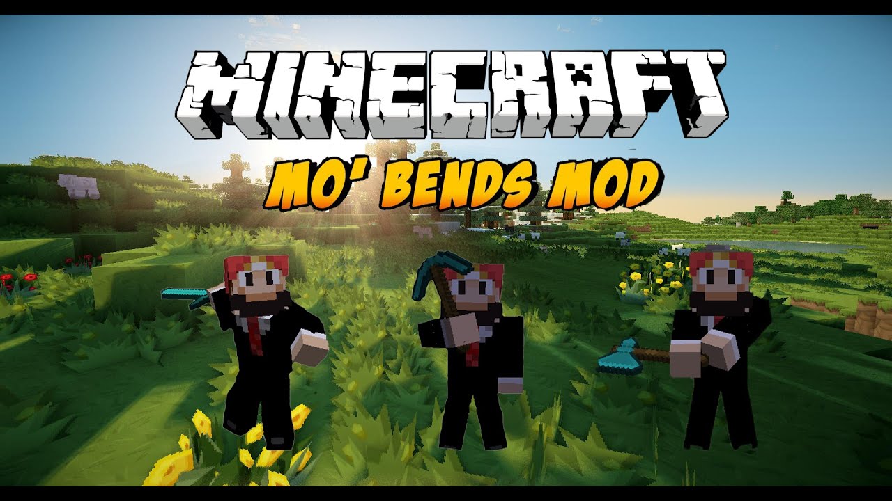 Como instalar Mo bends en minecraft 1.7 y 1.8 xd - YouTube