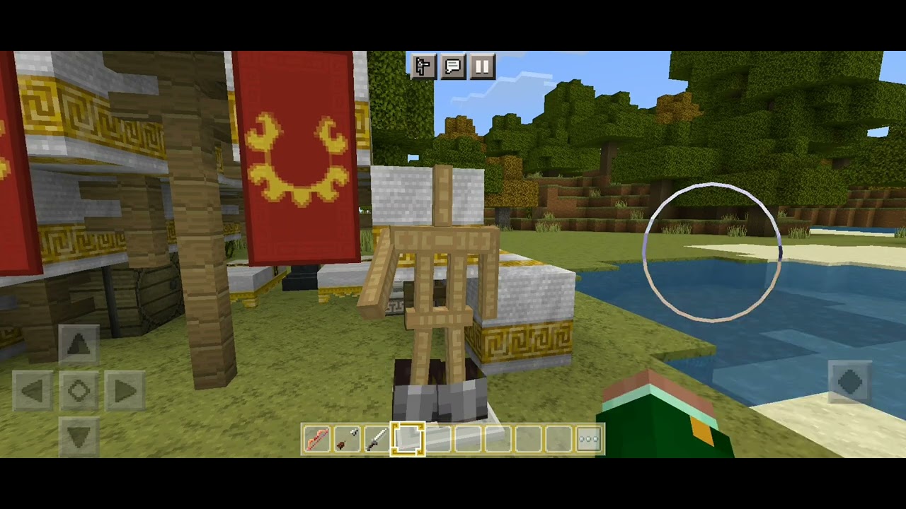 realistic minecraft ancient roman empire addon on bedrock edition - YouTube