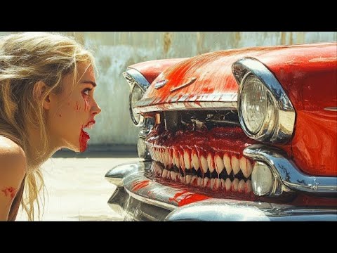 İnek öğrencinin satın aldığı araba canlanarak insanları yemeye başlıyor