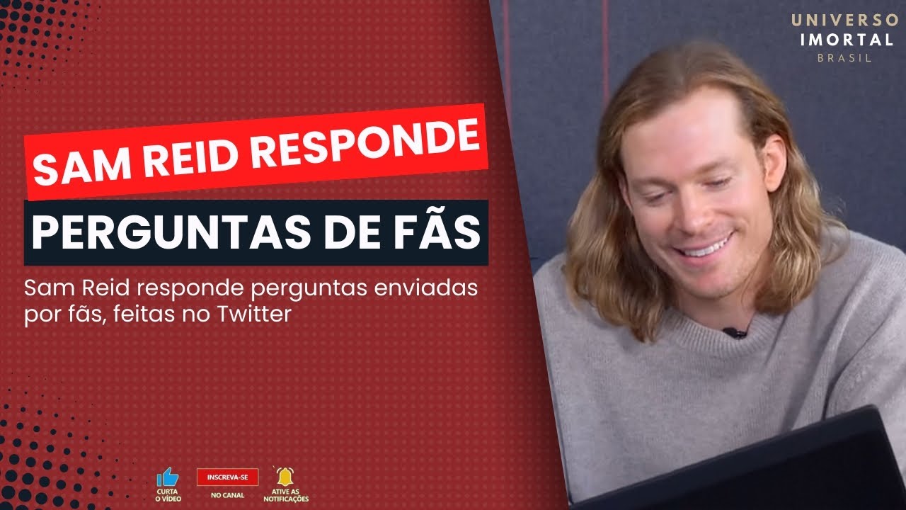 PERGUNTAS E RESPOSTAS | Sam Reid responde perguntas de fãs do Twitter ...