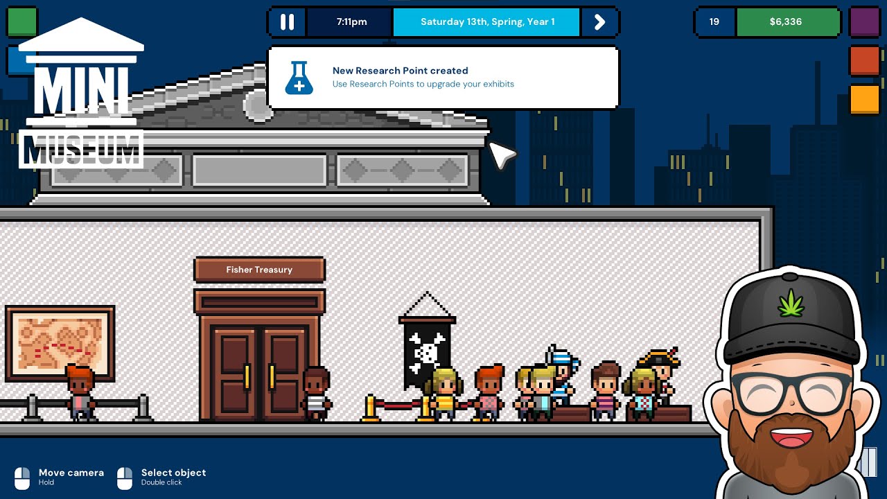 Game Dev + Pixel Art - Making a cozy simulation game about curating ...