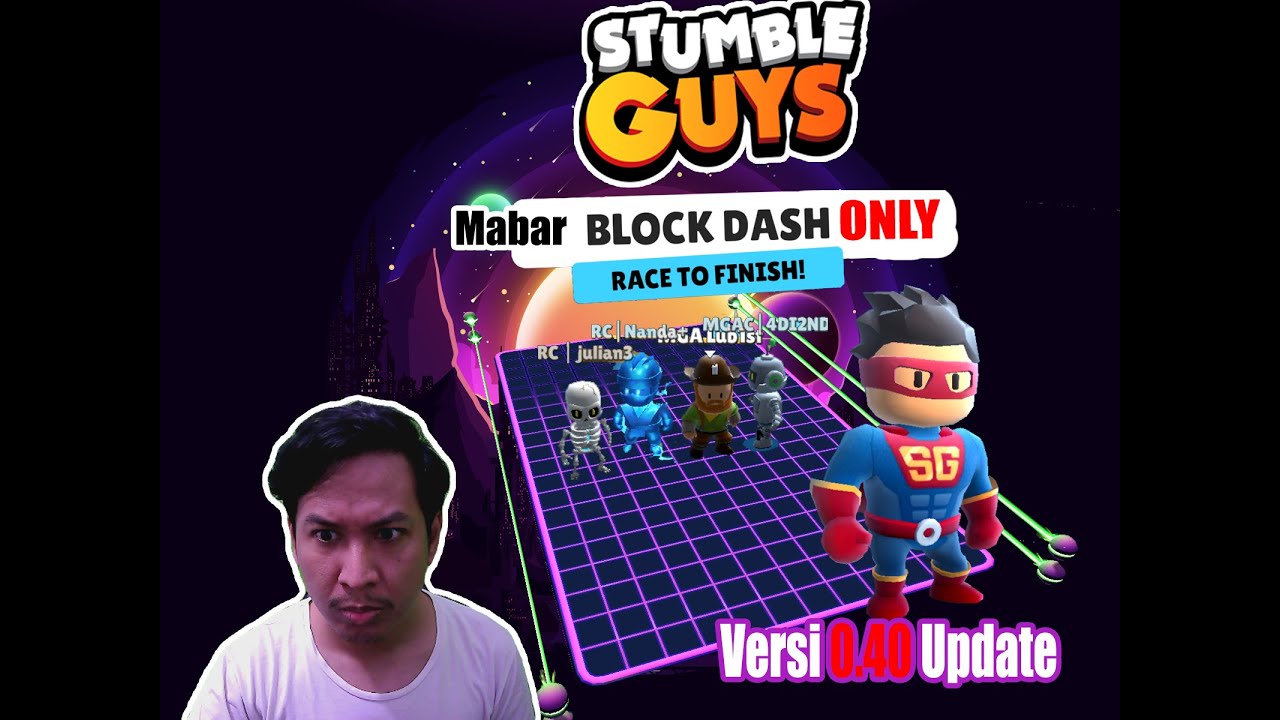 🔴[LIVE] STUMBLE GUYS SEKARANG BLOCK DASH/BD ONLY VERSI UPDATE TERBARU 0 ...