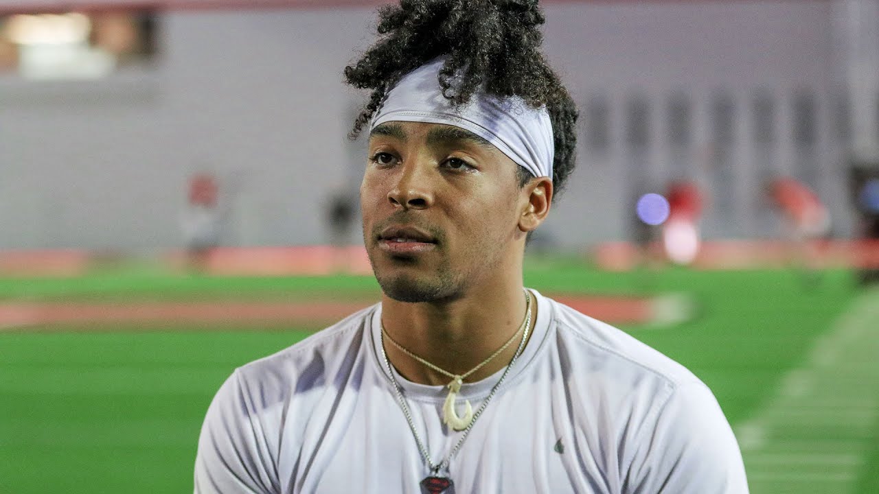 Steele Chambers: Ohio State linebacker meets with the media after ...