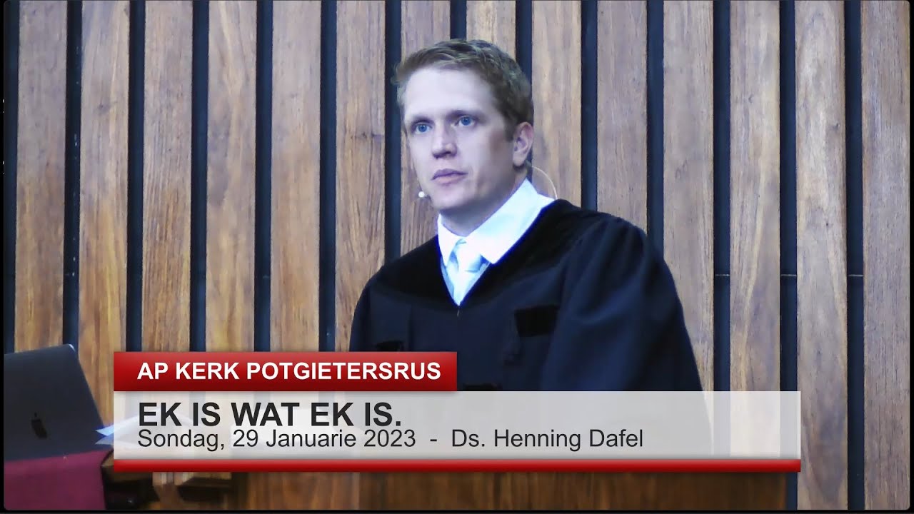 EK IS WAT EK IS. - YouTube