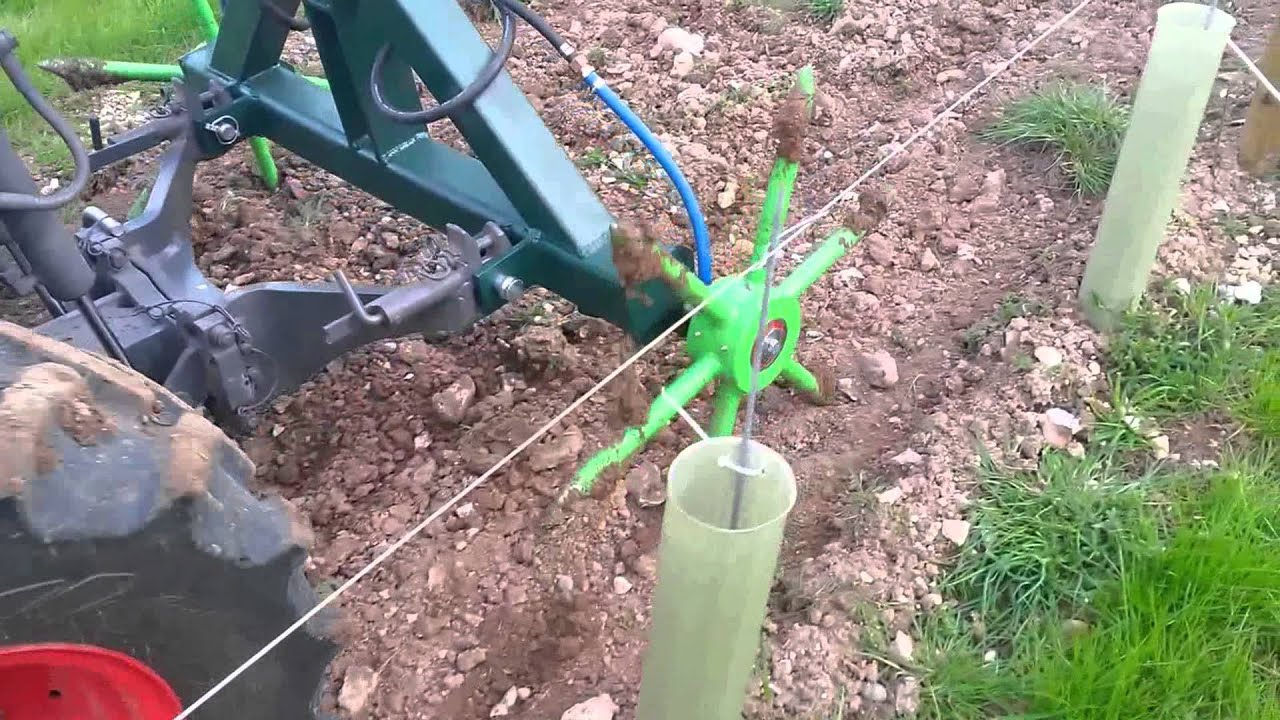 Liquid injection into soil - YouTube