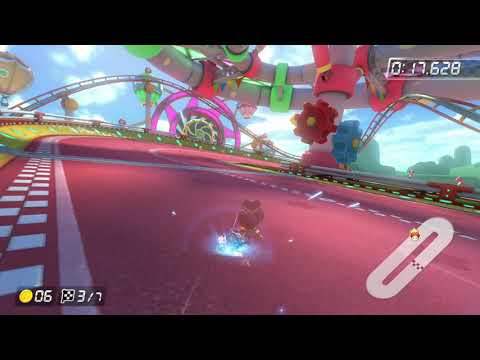 GCN Baby Park [200cc] - 0:45.960 - Bz alpha (Mario Kart 8 Deluxe World ...
