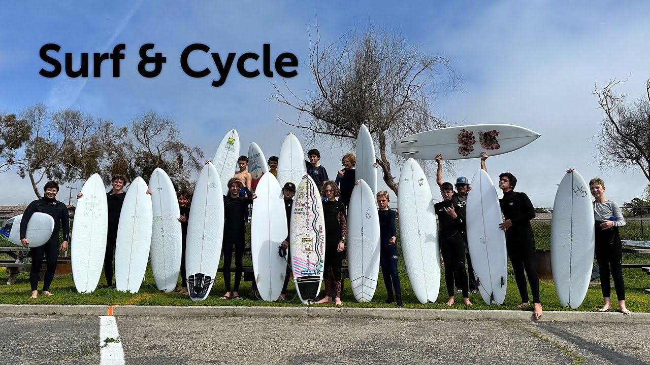 DAY 1 - Surf & Cycle - YouTube