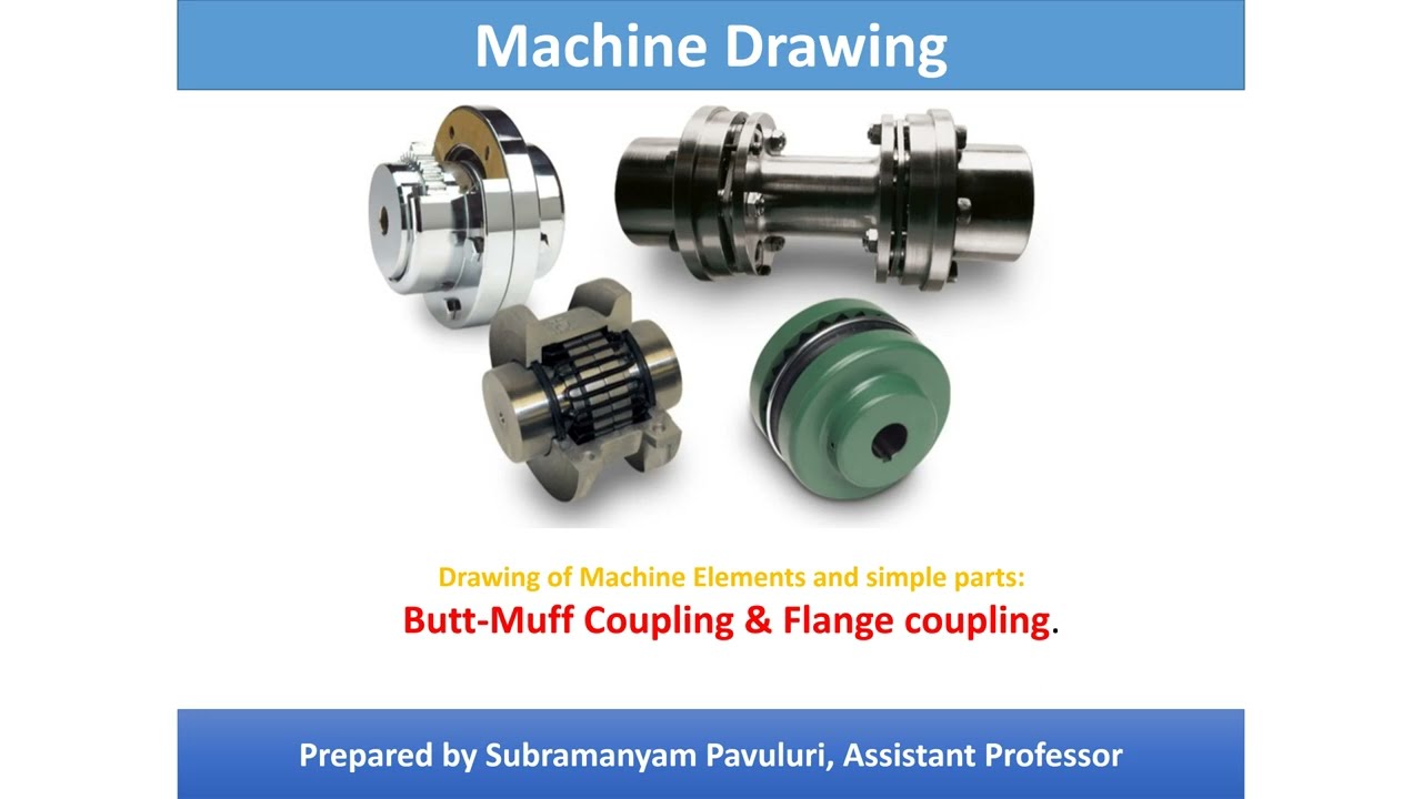 Butt Muff Coupling & Flanged Coupling - YouTube