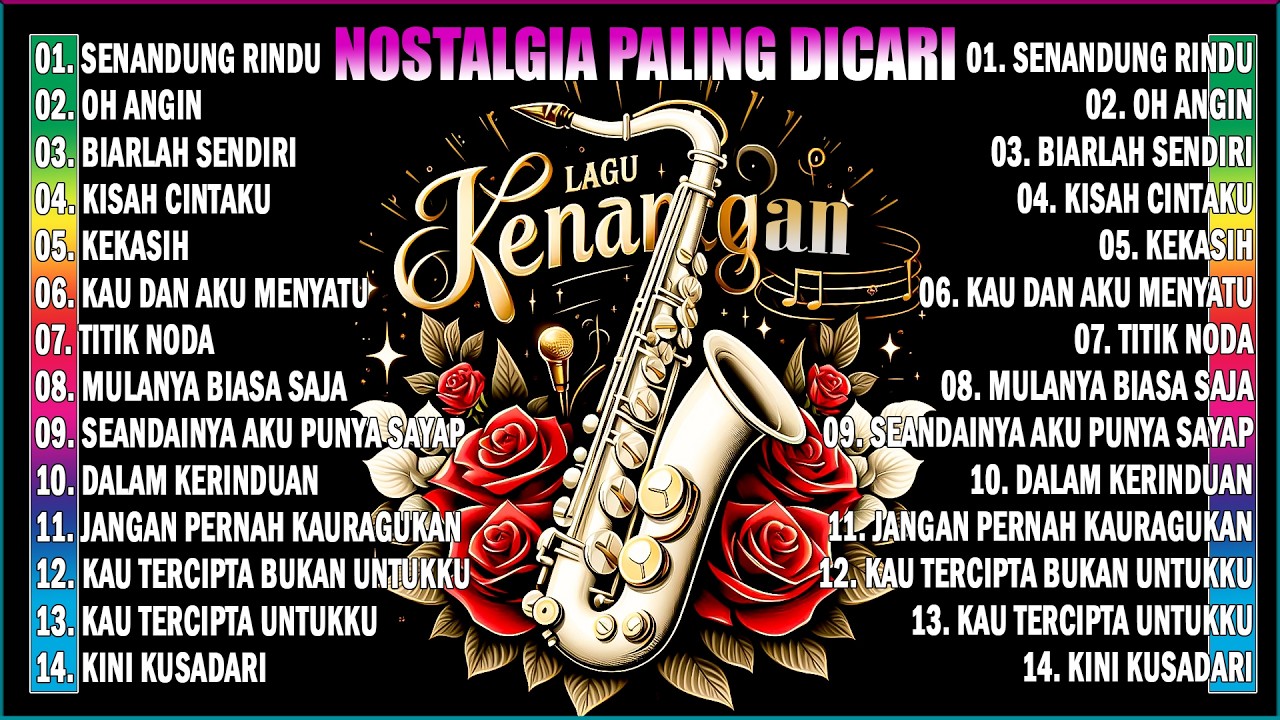 LAGU KENANGAN NOSTALGIA PALING DICARI - SAXOPHONE POP INDONESIA ...