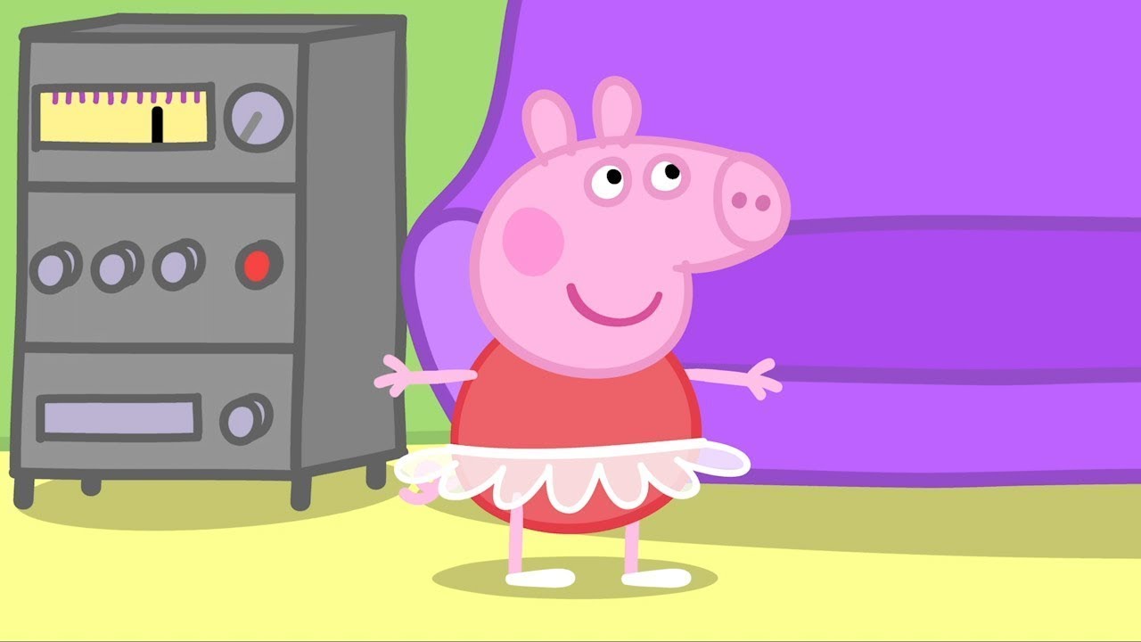 Peppa Pig Goes To A Ballet Class! - YouTube