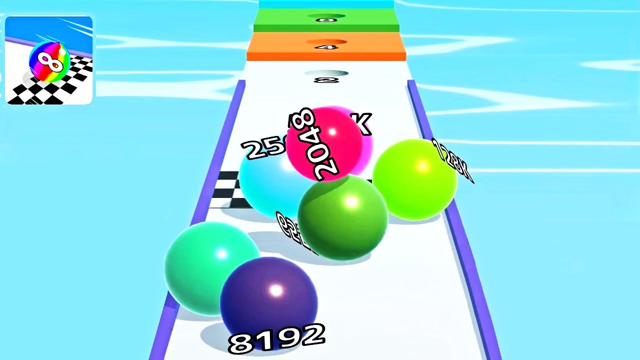 Ball Run Infinity Number ! All Levels Gameplay (762-774) android, ios ...