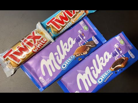 Milka OREO & Twix Chocolate Goodies - YouTube