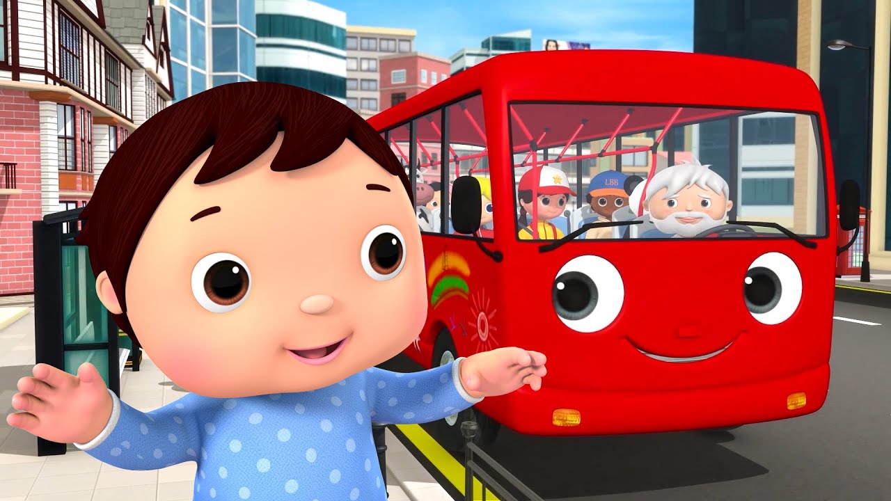 Les Roues de l'Autobus | Comptines et Chansons pour Bébés | Little Baby ...