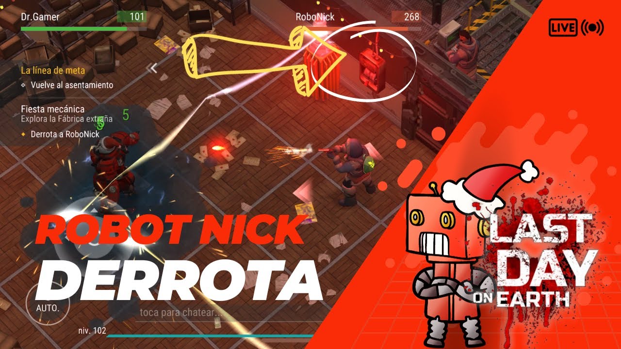 Como matar a Robot Nick Last Day on Earth - YouTube