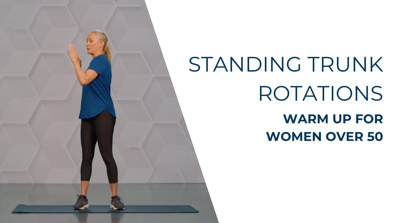 How To Do A Standing Trunk Rotation - YouTube