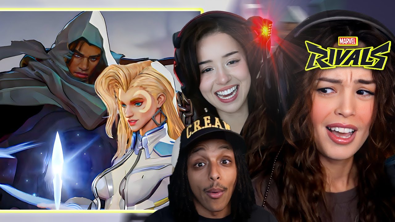 WE’RE ADDICTED TO MARVEL RIVALS Ft. Pokimane, Agent00 & Friends - YouTube