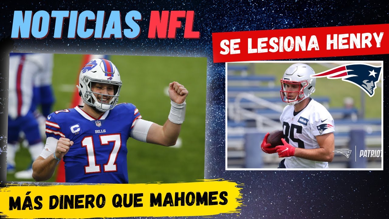 NUEVO CONTRATO JOSH ALLEN | LESION EN PATRIOTS - YouTube