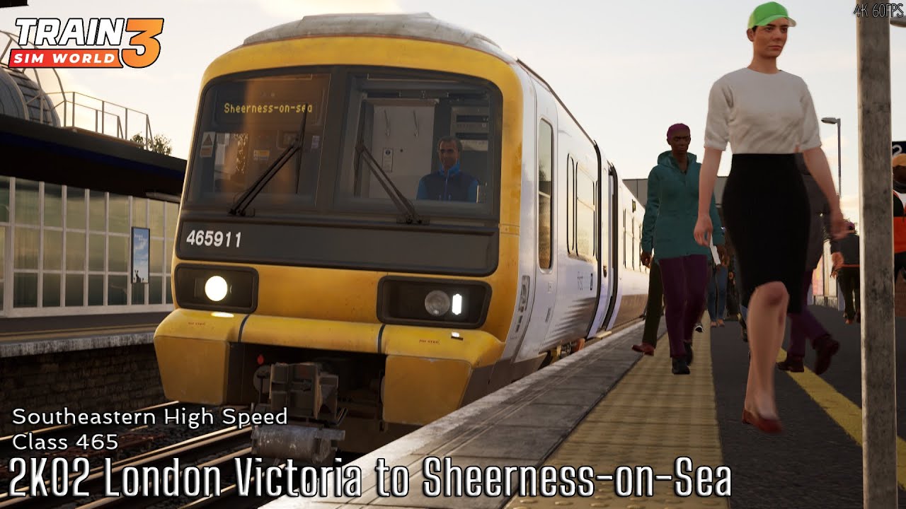 2K02 London Victoria to Sheerness-on-Sea - Southeastern High Speed ...