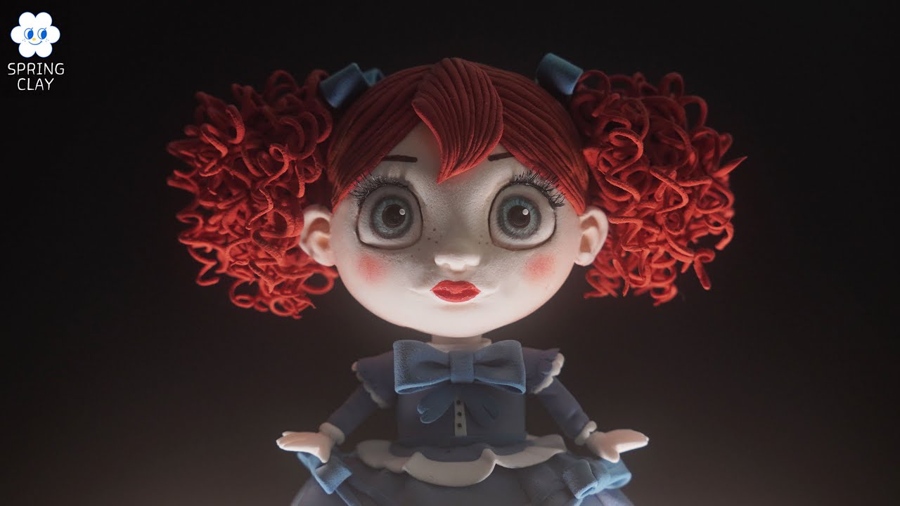 [poppy playtime] making POPPY with clay - YouTube