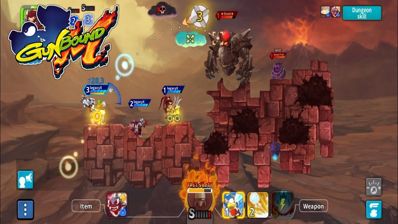 Gunbound Mobile Dungeon - YouTube