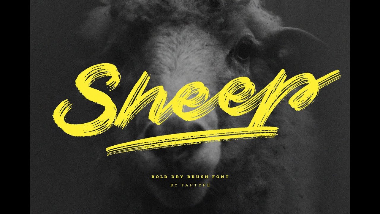 Download Sheep Brush Font - YouTube