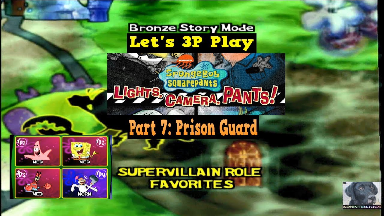 Let's 3P Play SpongeBob: Lights, Camera, Pants! Part 7: Prison Guard ...