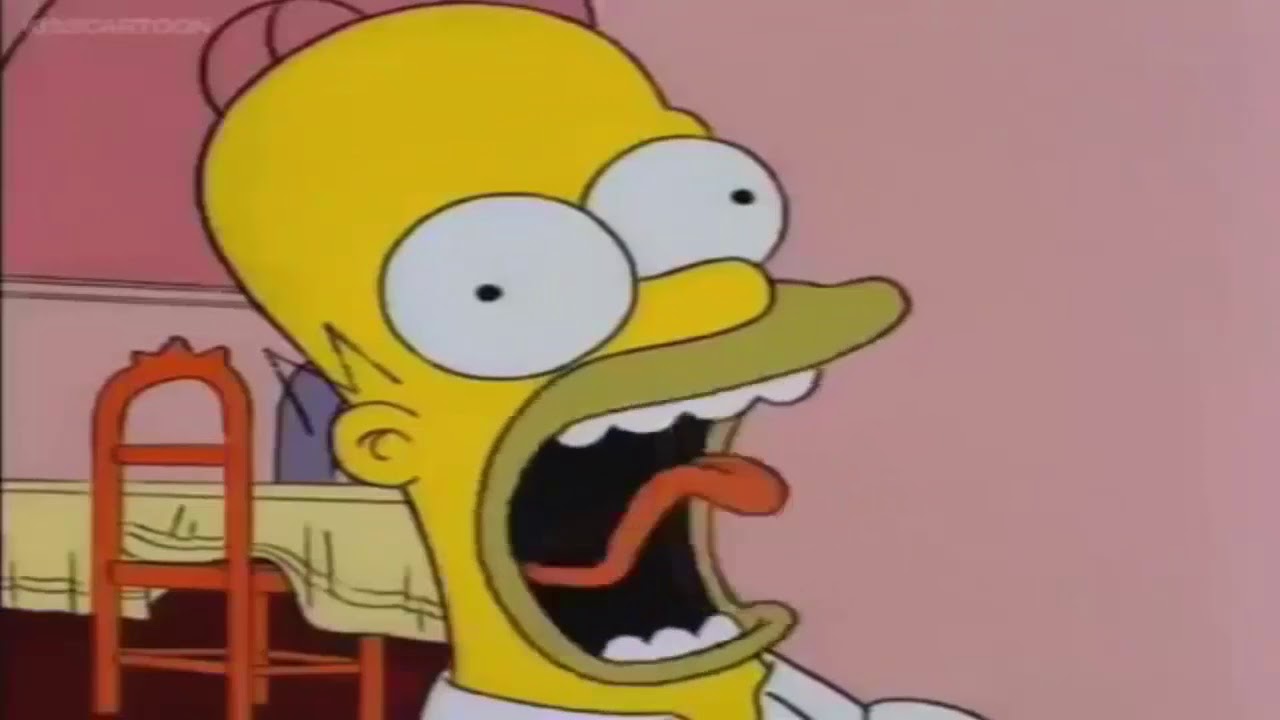 Homer opens the door (pls watch my other vids) - YouTube