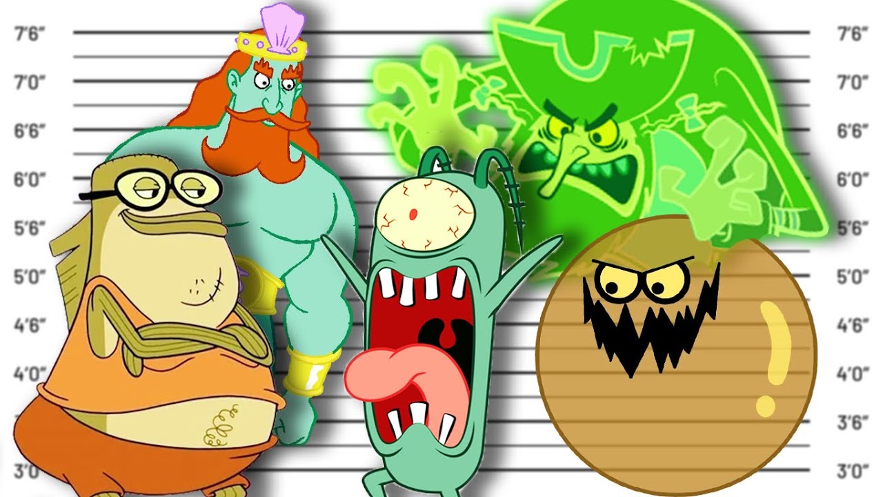 If SpongeBob SquarePants Villains Were Charged For Their Crimes (Season ...
