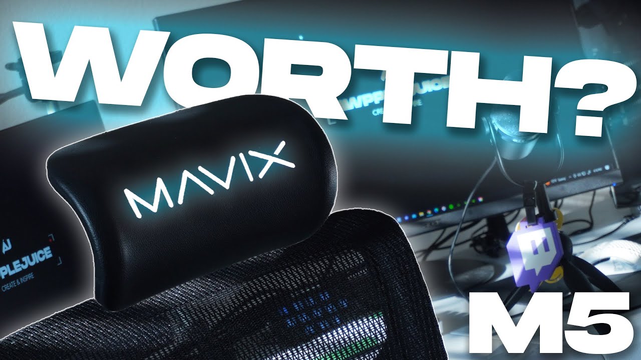 Building my First Ever Gaming Chair | M5 MAVIX Unboxing/Assembly/Review ...