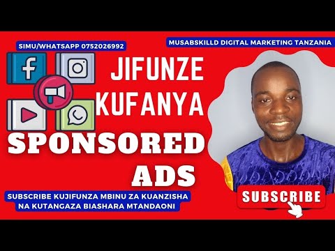 Sponsored ads jinsi ya kufanya matangazo ya kulipia Facebook na ...