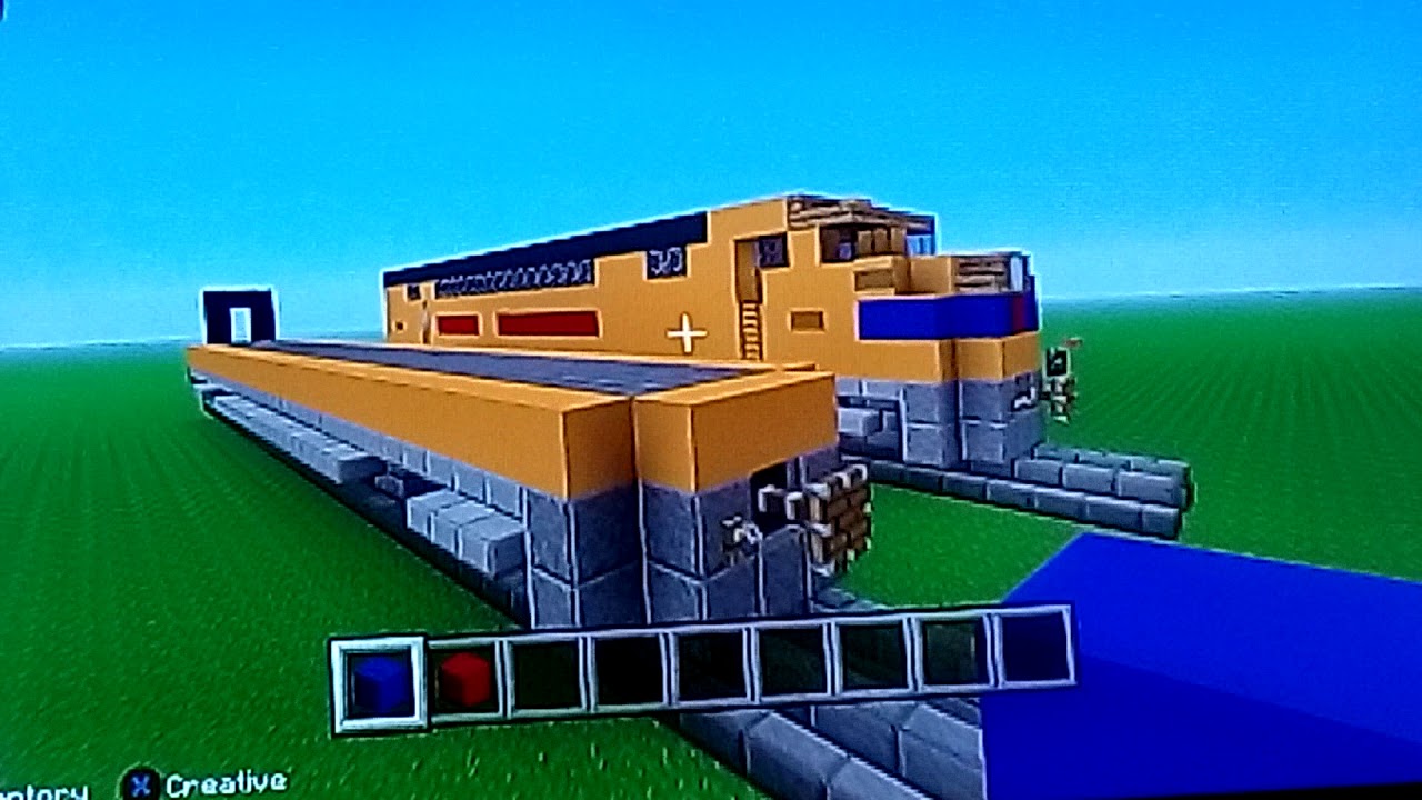 Minecraft Union Pacific Vision Line Baldwin Centipede Tutorial - YouTube