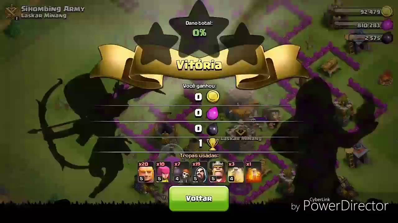 Atacando no clash of clans-PRIMEIRO VIDEO - YouTube