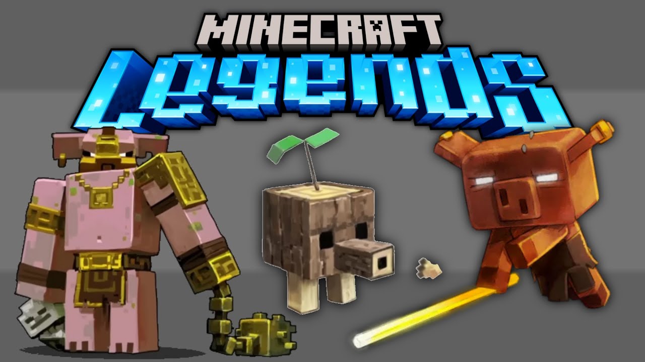OS NOVOS MOBS DO MINECRAFT LEGENDS - YouTube