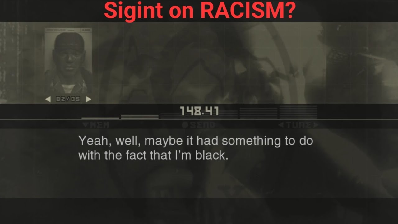 Metal Gear Solid 3 - Sigint on Racism, War and the Digital Age! - YouTube
