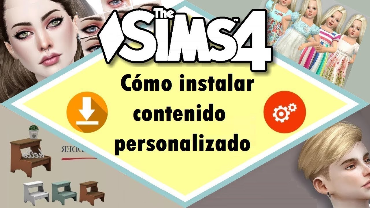 CÓMO INSTALAR CONTENIDO PERSONALIZADO (CC) EN TU SIMS 4 - YouTube