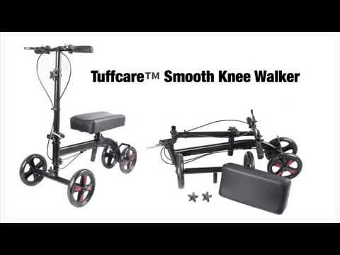 Tuffcare Smooth Knee Walker - YouTube