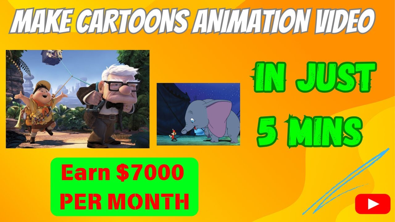 How to make Cartoon Animation Video in just 5 Minutes with Canva | How ...