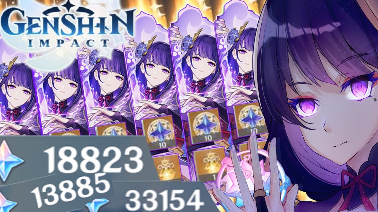 Genshin Impact | INVOCATION RAIDEN BAAL + ARME ! - ET C'EST HONTEUX ...