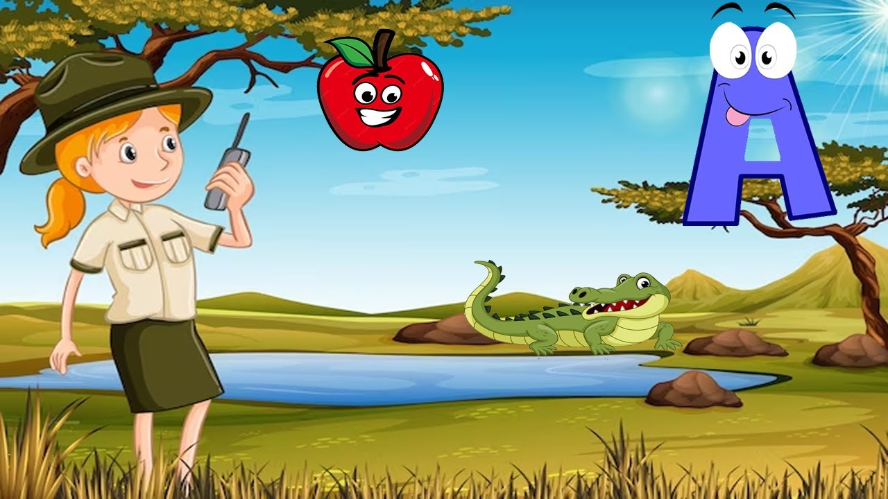 Abc Story, letter a story, the letter a, letter a phonics - YouTube