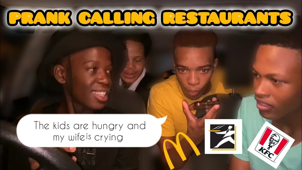 Prank calling restaurants! | DoubleTroubleRsa - YouTube