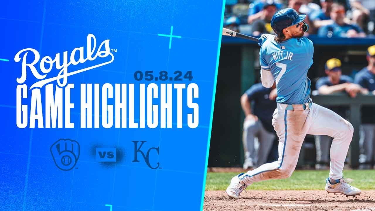 Singer Sews Up Series | Royals Take Finale vs. Brewers - YouTube