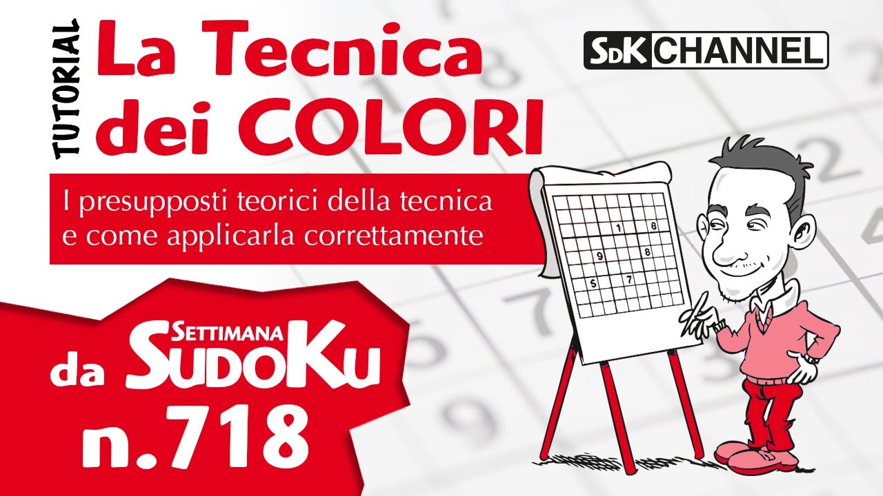 TUTORIAL – Tecnica dei Colori (Sudoku n.20 di Settimana Sudoku 718 ...