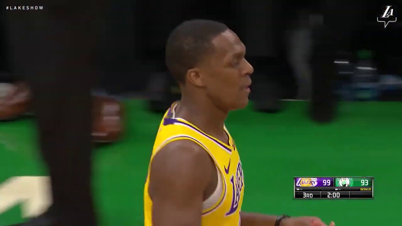 Rajon Rondo Highlights at Celtics (2/7/19) - YouTube