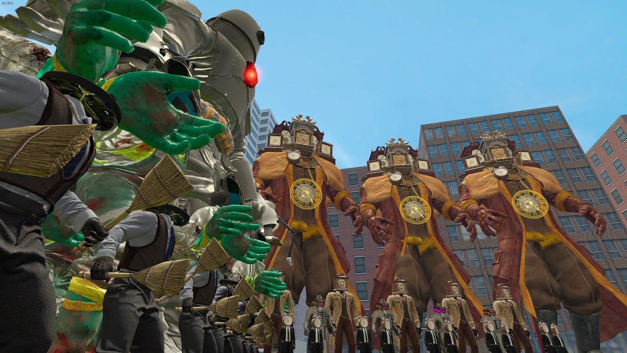 NEW TITAN VACUUM CLEANER MAN AND TITAN CLOCKMEN VS SKIBIDI SCIENTIST ...