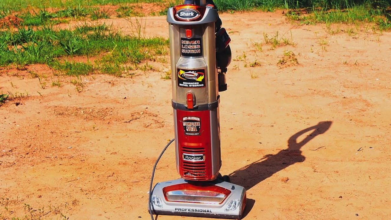 Shark Rocket Professional Vacuum Destruction - YouTube