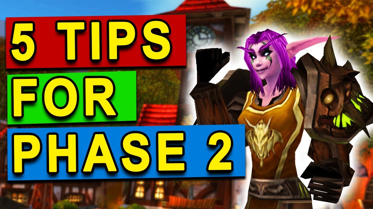 Top 5 Tips to Prepare for Phase 2 in TBC Classic - YouTube